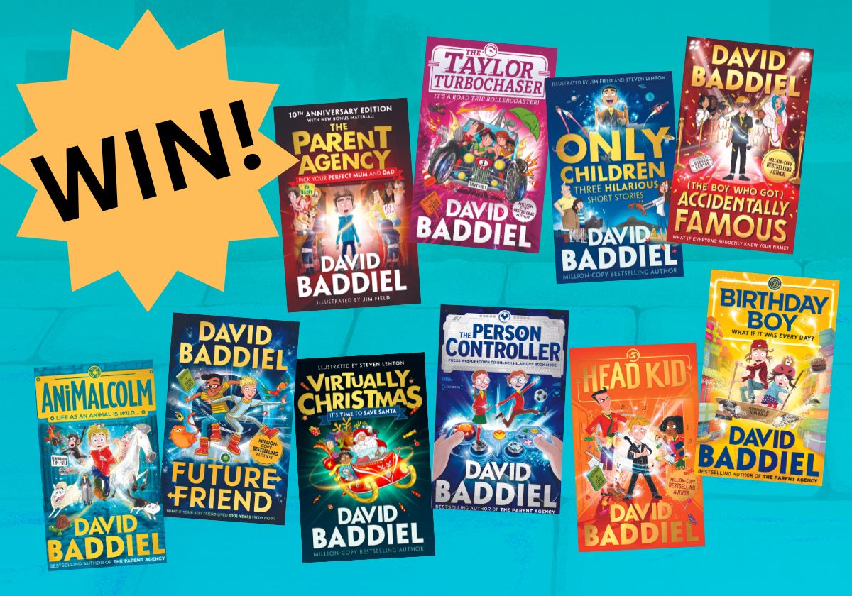 WIN FULL SET OF DAVID BADDIEL BOOKS! - National Geographic Kids