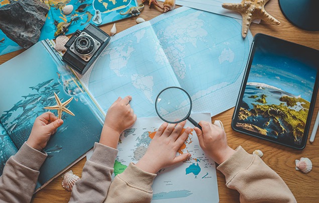 World map activity for early-years kids | Parents | Nat Geo Kids
