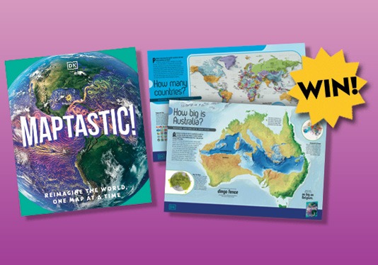 WIN a copy of Maptastic! - National Geographic Kids
